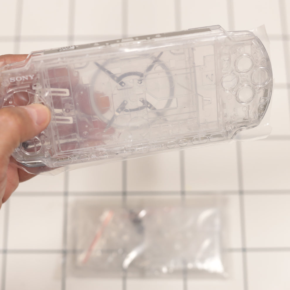 New PSP 3000 Clear Full Housing Shell Replacement Complete USA Ship🔥 ...