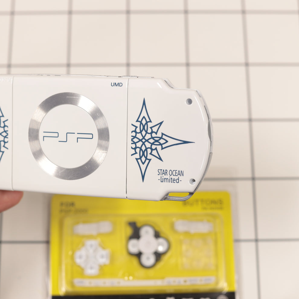 New PSP 2000 Star Ocean Limited Full Housing Shell Replacement Complet ...