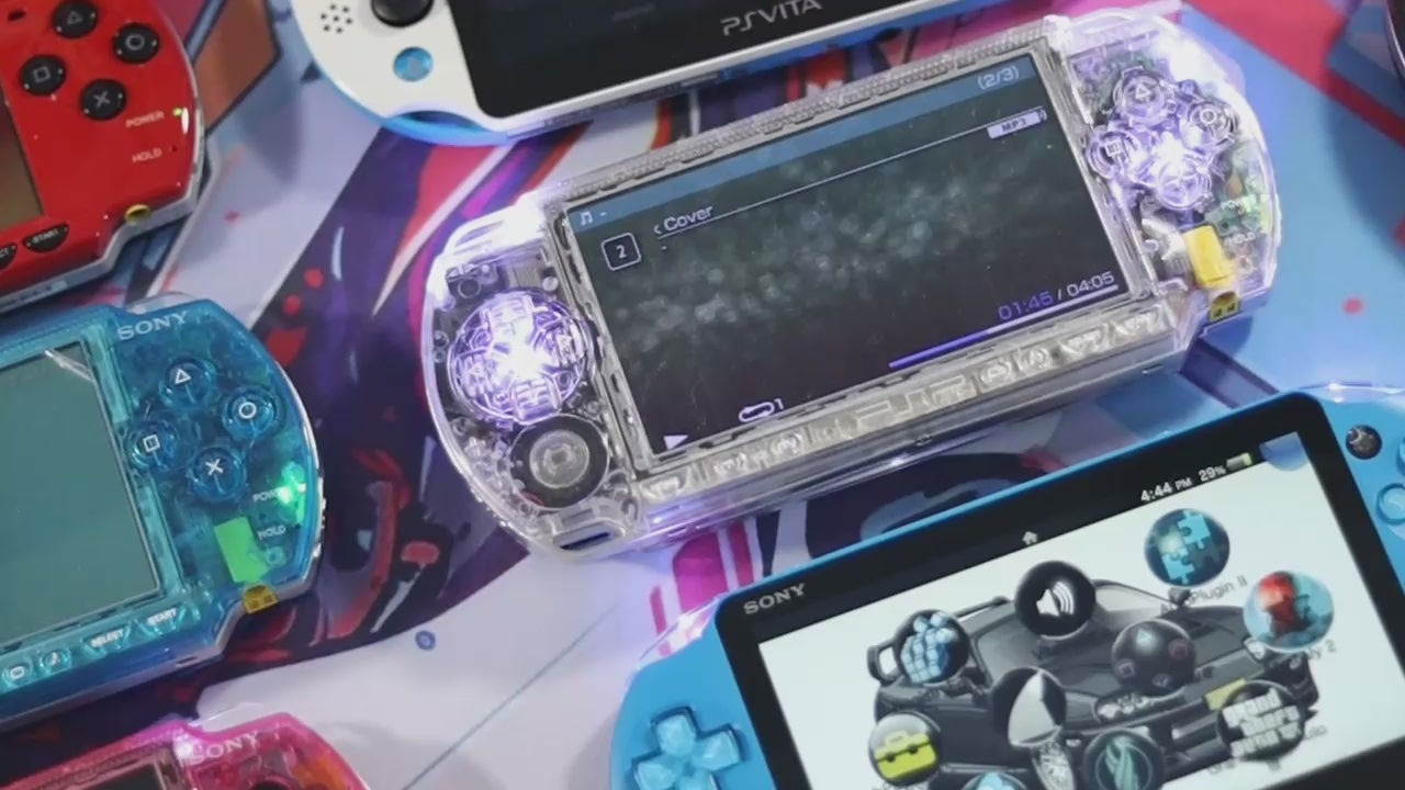 🎮 PSP Custom LED Mod (Sound Reactive) – RoblesJunior